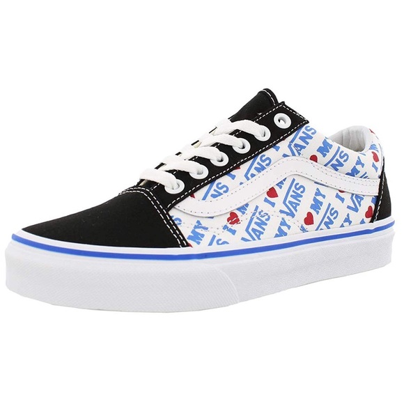 Vans | Shoes | Vansunisex Old Skooli Heart Vans Blacktrue White | Poshmark
